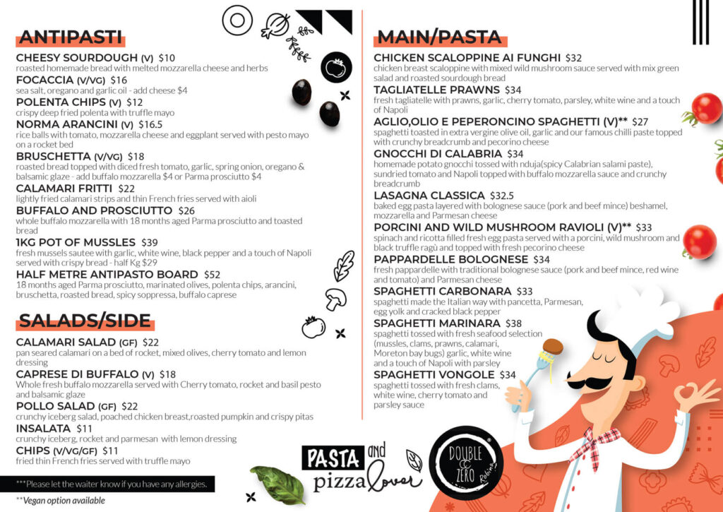 DOUBLE ZERO GOLD COAST ® Robina / Ashmore